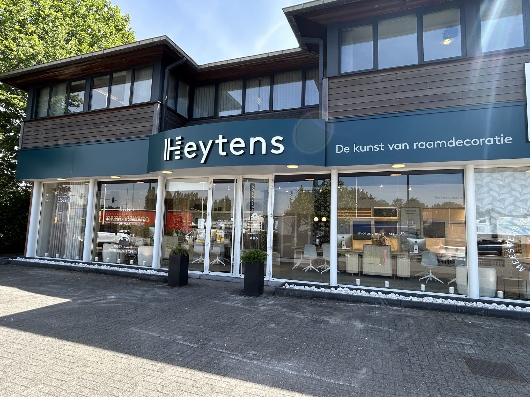 Raamdecoratie winkel - Heytens België