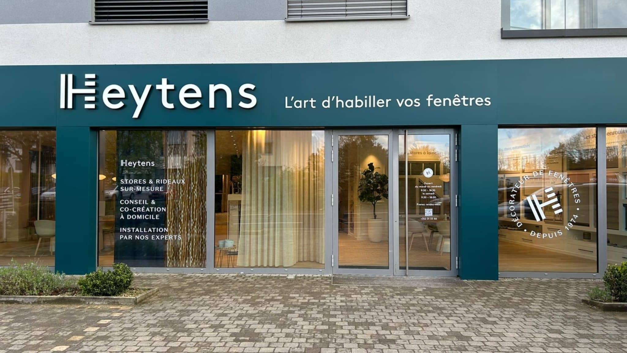 Heytens Strassen : Rideaux & Stores sur mesure à Strassen