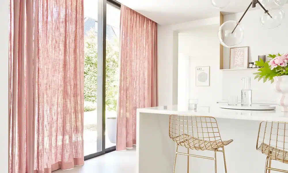 Double rideau sur mesure - Thermique et occultant - Heytens