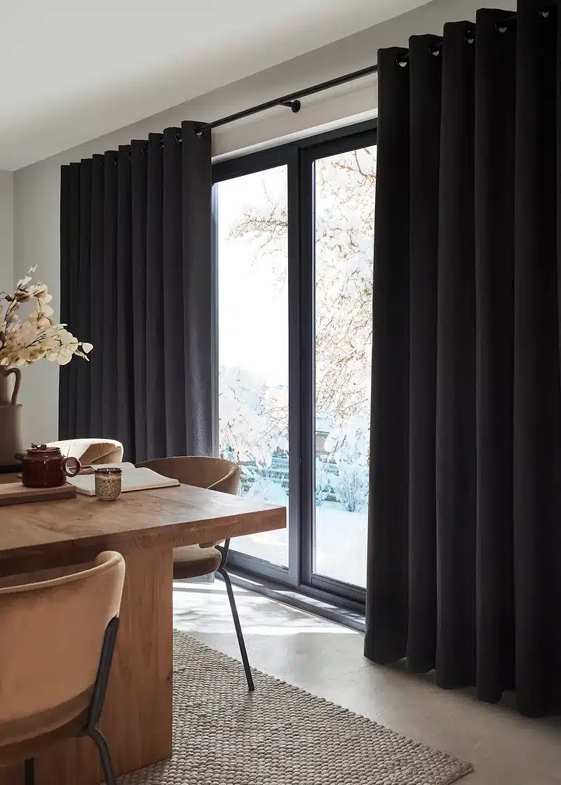 Rideau Quito graphite - Heytens