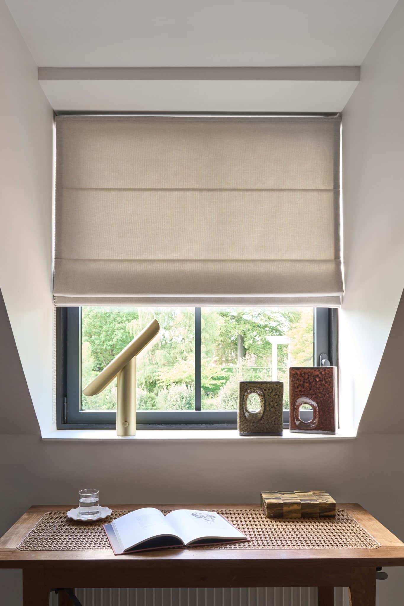 Store bateau Petra beige sur mesure - Heytens